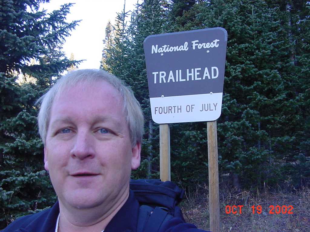 Fourth of July Trailhead to Arapaho Pass, October 19, 2002