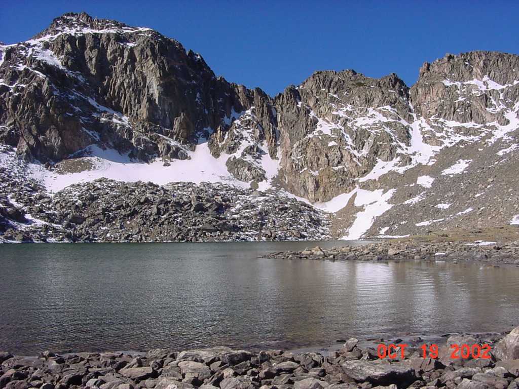 Fourth of July Trailhead to Arapaho Pass, October 19, 2002